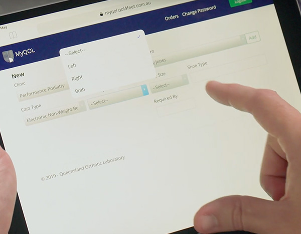 How to use the QOL Portal - Queensland Orthotic Lab